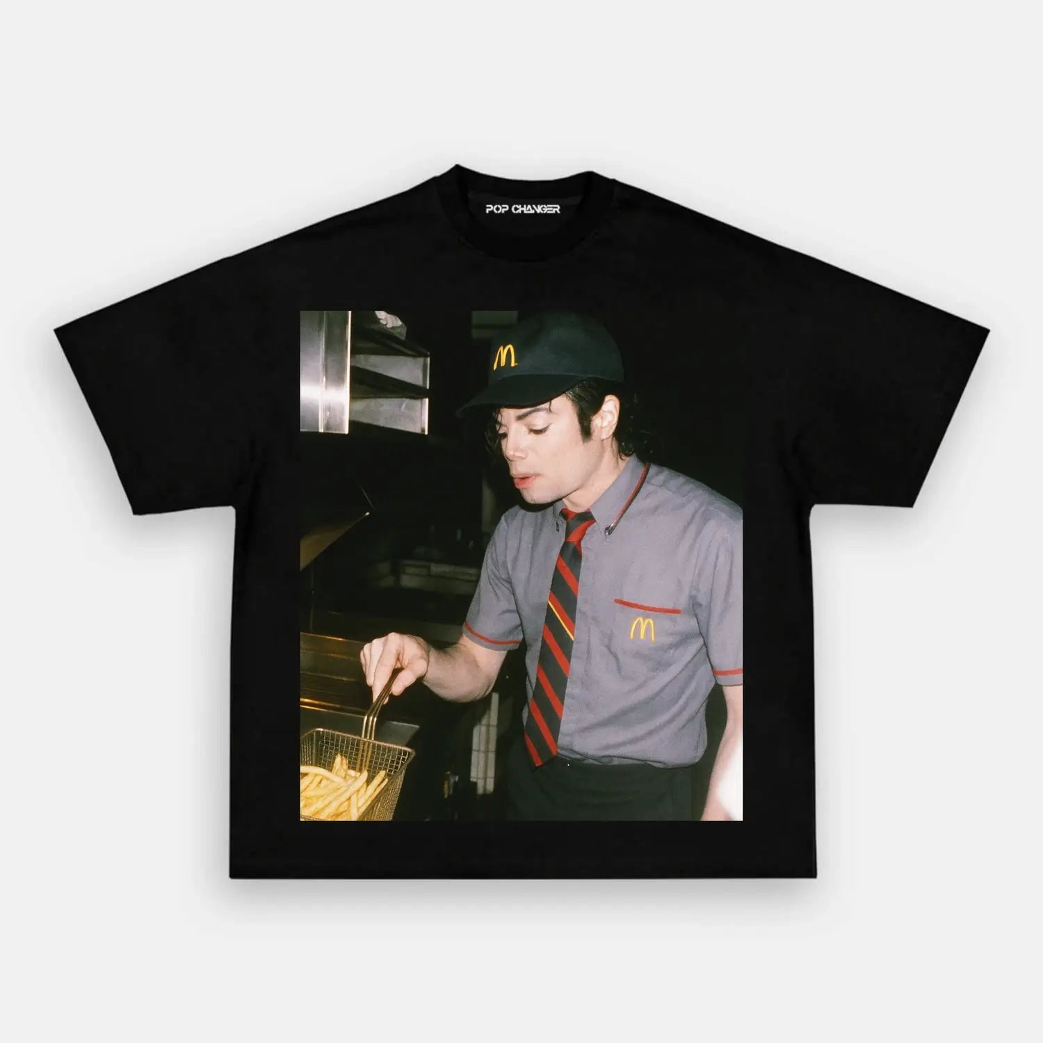 Michael Jackson - King of Fries Tee - POPCHANGER